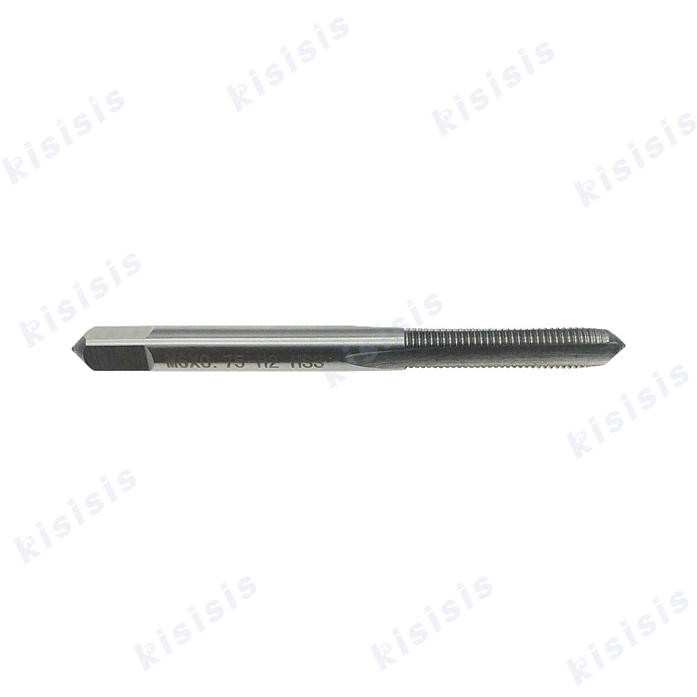 US 6mm x 0.75 Metric HSS Right Hand Thread Plug Tap M6 x 0.75mm Pitch ...