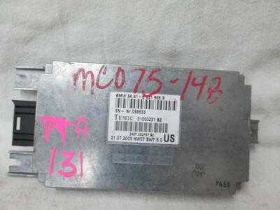 2002-2005 BMW E65 745i 745Li VOICE INPUT CONTROL MODULE 6 931 986 ...