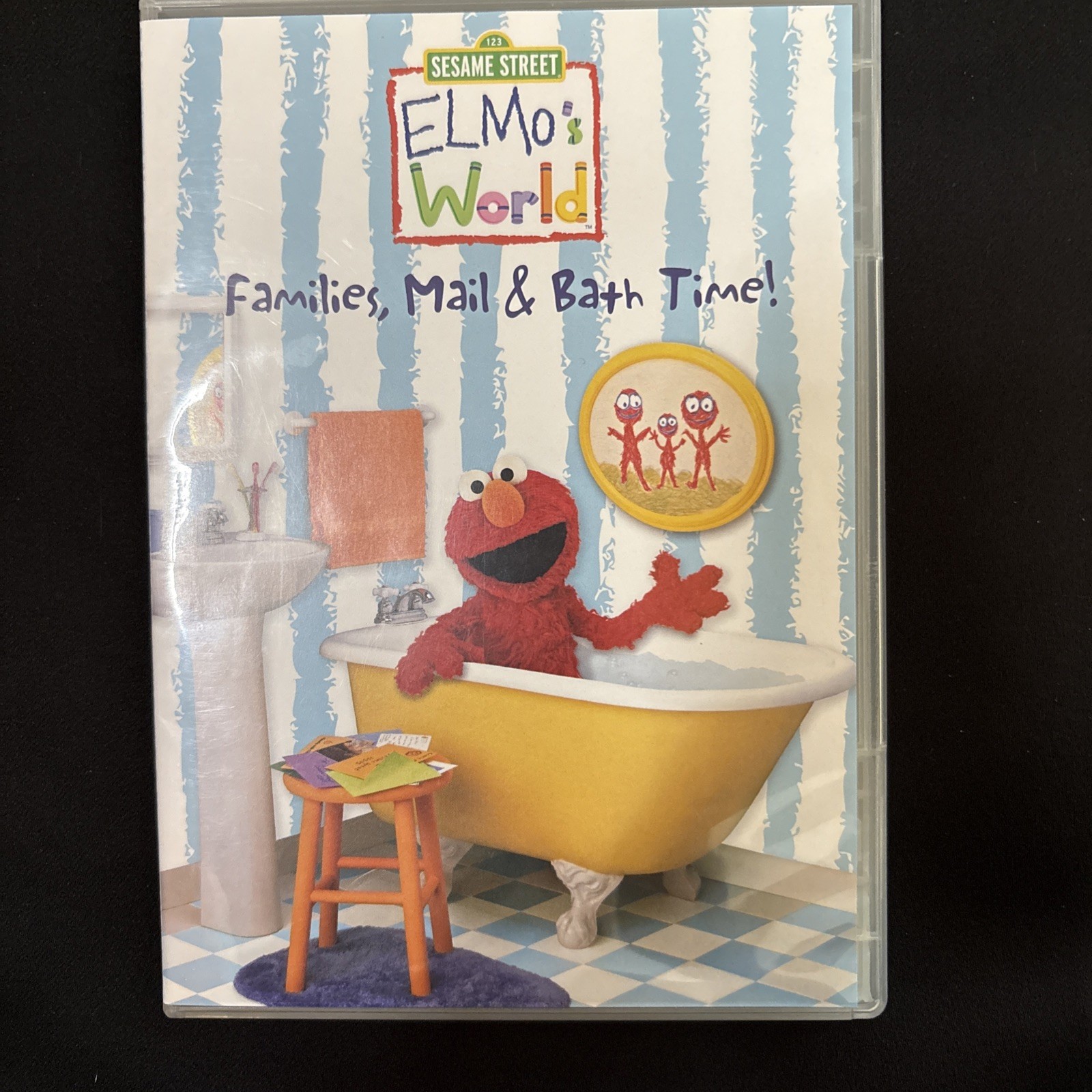 Elmos World - Families, Mail and Bath Time (DVD, 2004) 74645582498| eBay