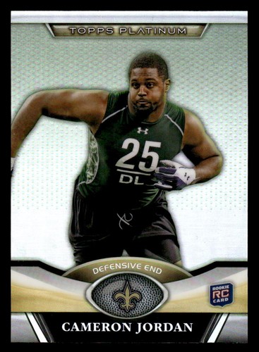 2011 Topps Platinum #99 Cameron Jordan Rookie New Orleans Saints | eBay