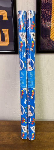 Opus N Bill Wrapping Paper Gift Wrap Carlton Cards 15 Sq Ft x2 Rolls ...