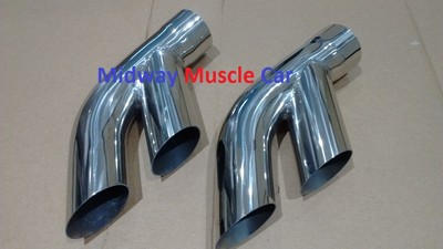 76-81 Pontiac Trans AM Firebird 2.5" stainless exhaust tail pipe tip ...