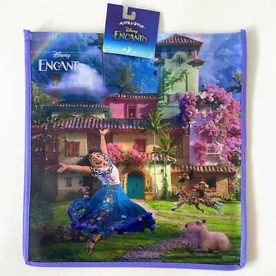 Disney Encanto Purple Reusable Tote Bag New With Tags 12 x 13” Mirabel ...