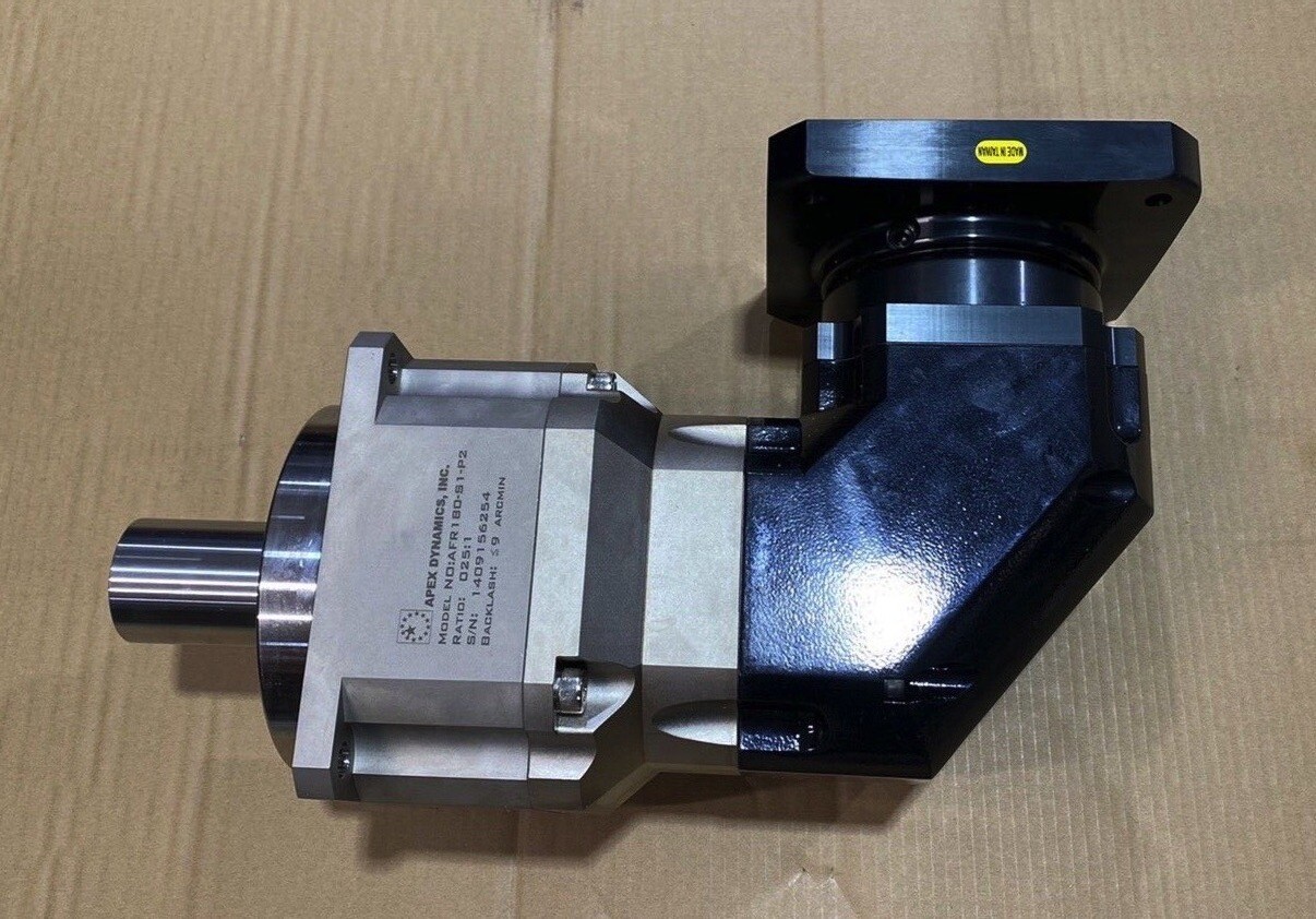 APEX DYNAMICS SERVO GEARBOX SPEED REDUCER AFR180-025-S1-P2 25:1 RIGHT ...