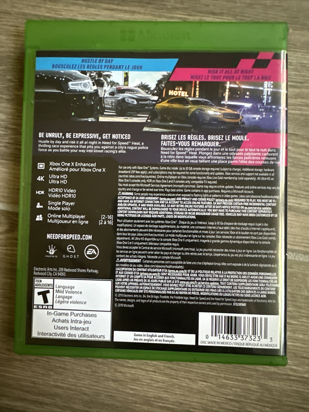 Need For Speed: Heat - Microsoft Xbox One 14633373233 | eBay