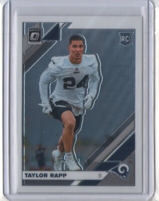TAYLOR RAPP 2019 Donruss Optic RC Rookie #129 RAMS Huskies | eBay