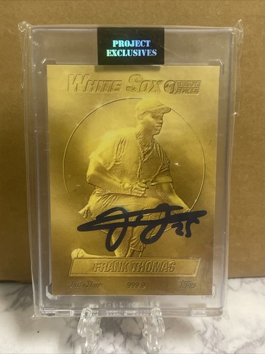 Topps Project 2020 Don C Frank Thomas Auto 5/50 | eBay