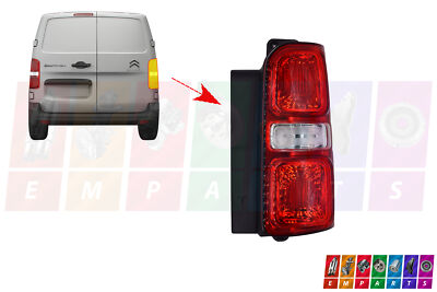RIGHT REAR TAIL LIGHT ASSEMBLY FOR CITROEN DISPATCH 2016 ONWARDS O/S ...