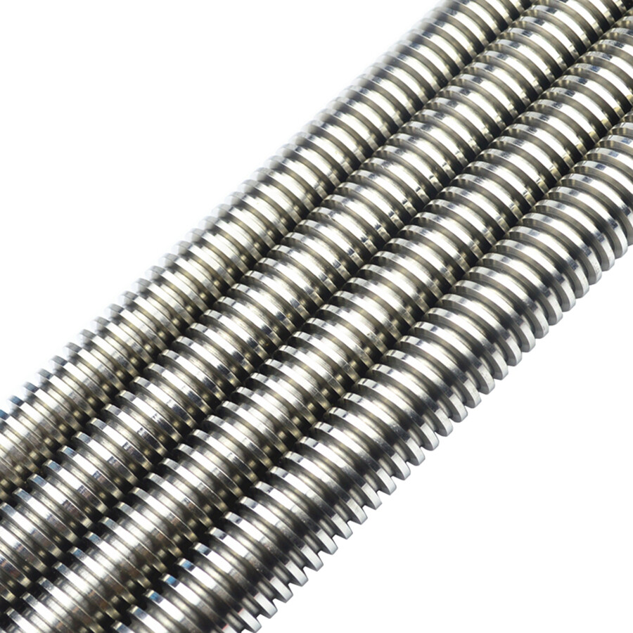 304 Stainless T10-T40 Right-hand Threaded Rod Trapezoidal Lead Screw ...