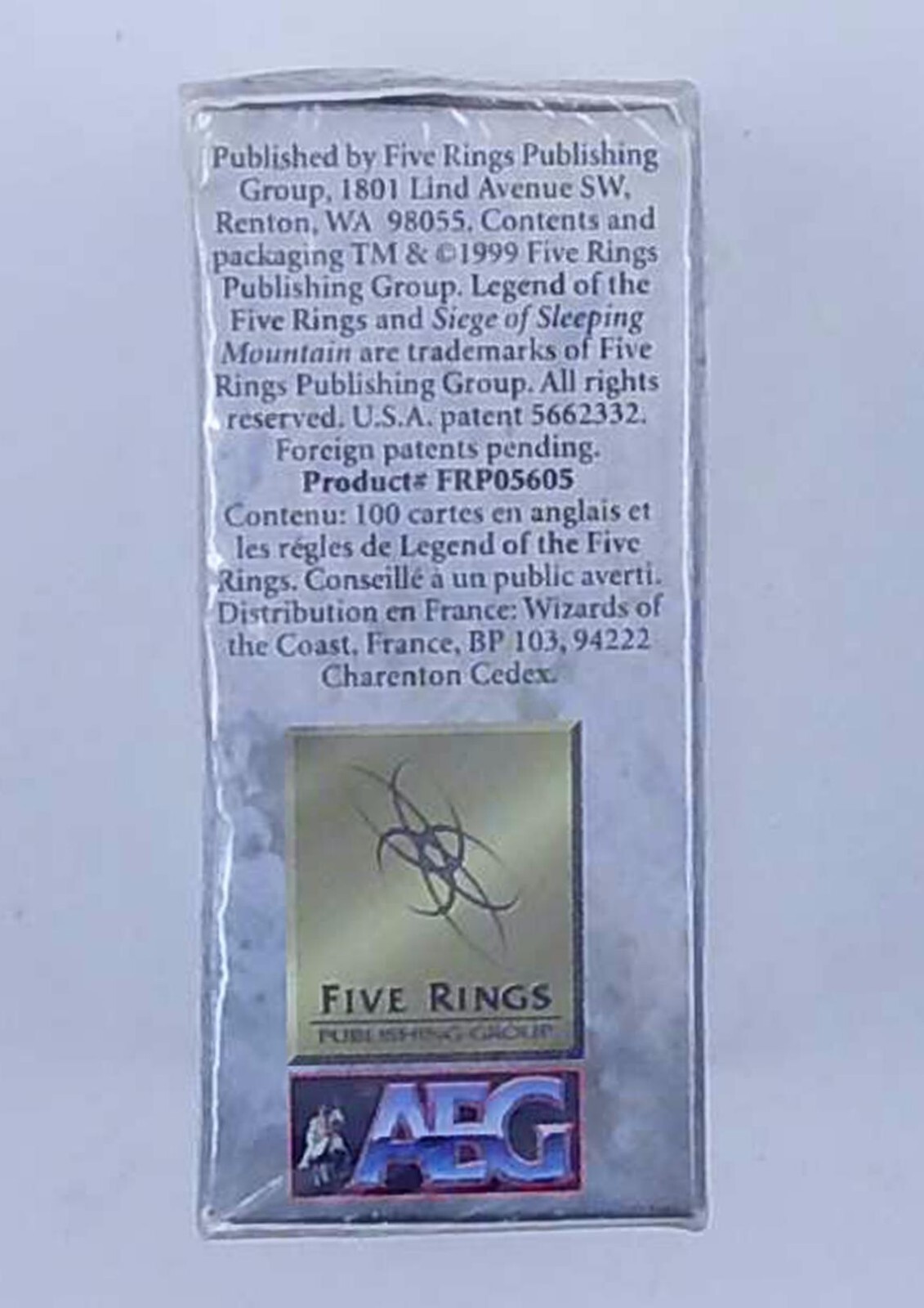 L5R CCG: Siege Of Sleeping Mountain NAGA & TOTURI'S ARMY 2 PLAYER ...