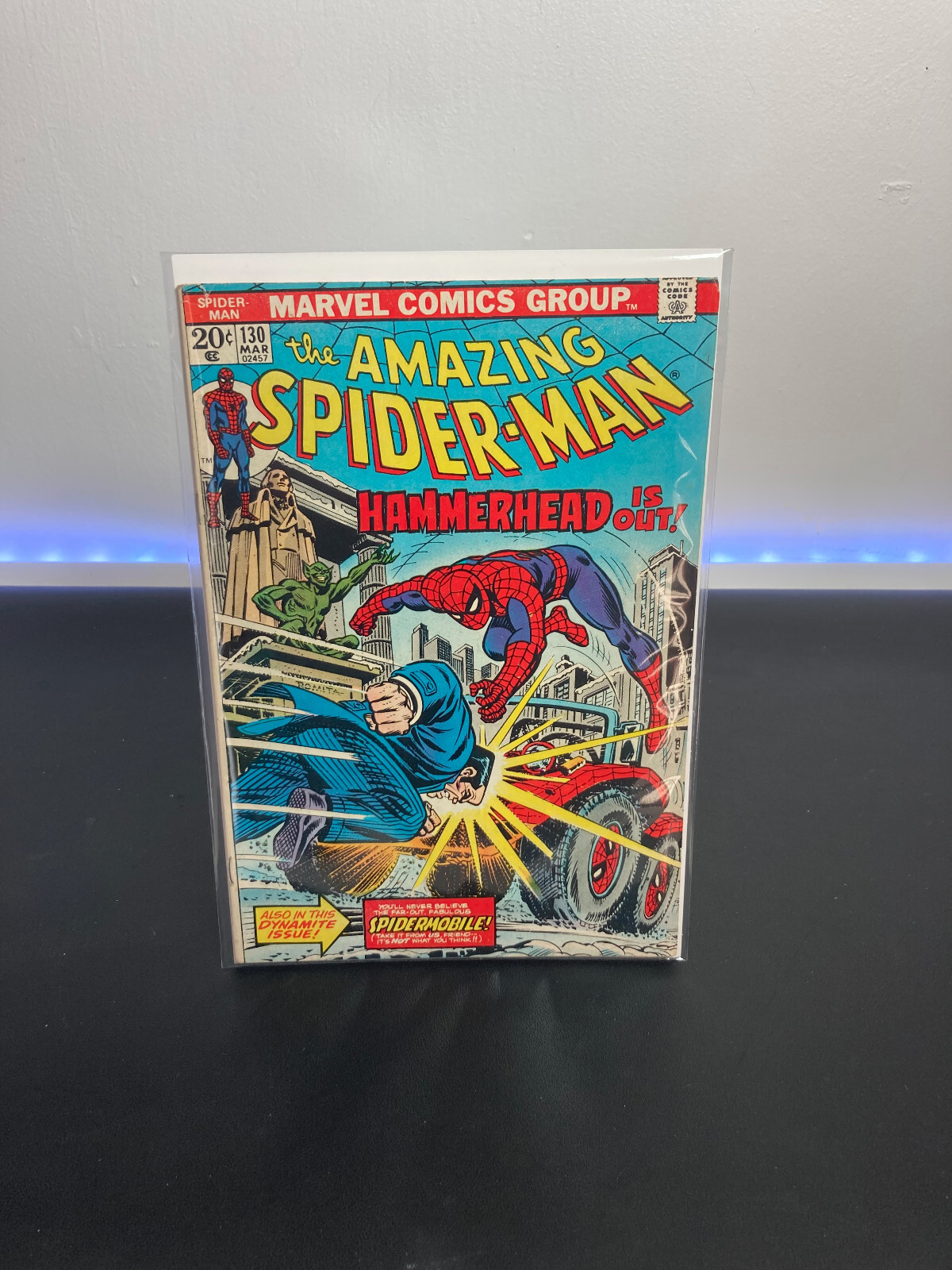 The Amazing Spider-Man #130 (1974) "Hammerhead is Out" Marvel Original ...