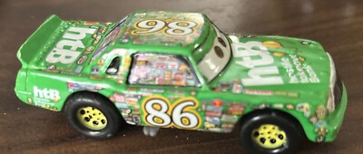 Pixar Cars #86 HTB Green 6” Plastic Toy Car | eBay