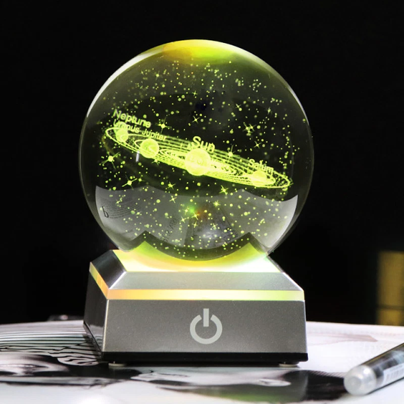 Solar System Night Light Square