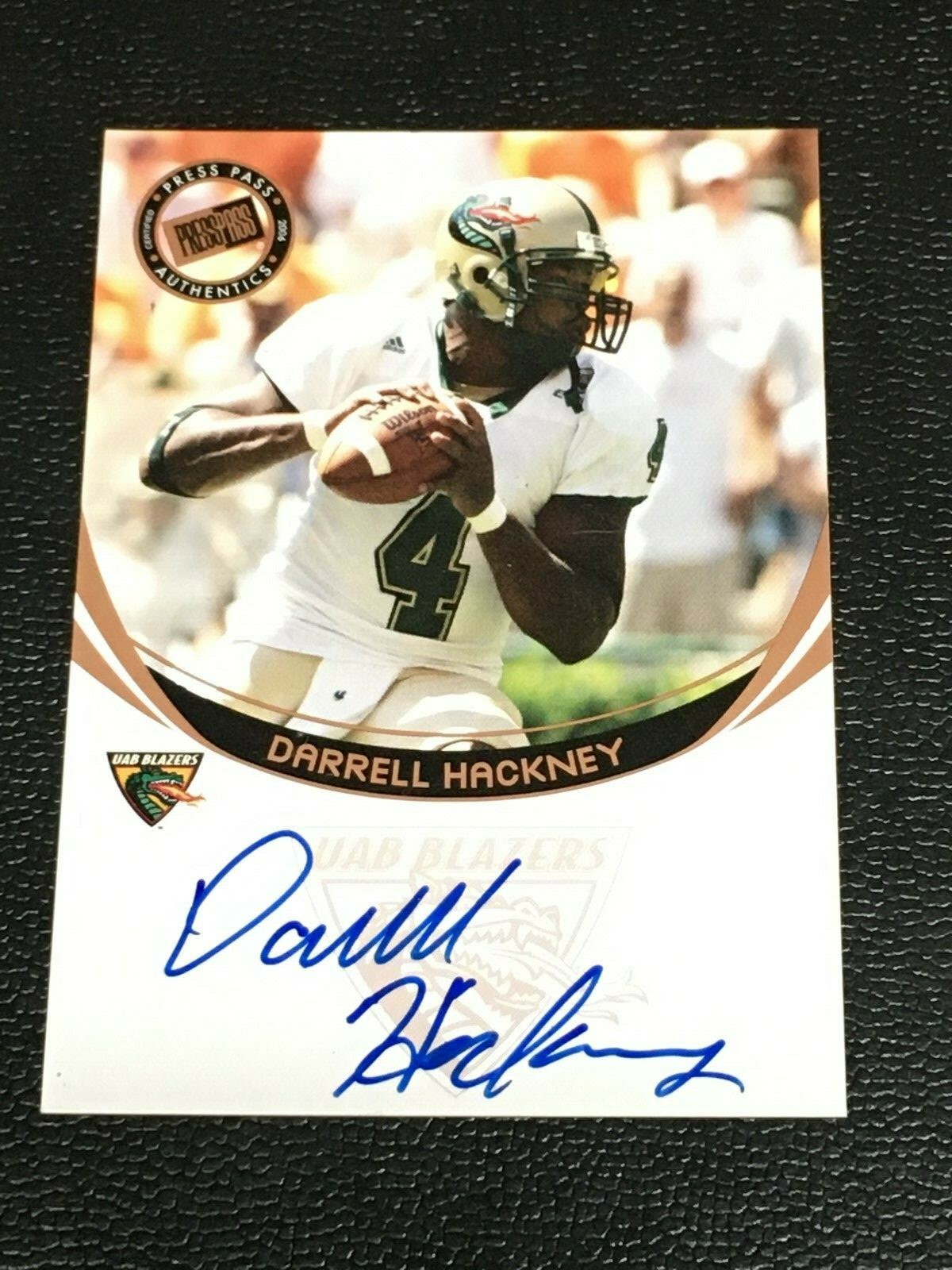Darrell Hackney 2006 Press Pass Authentics Autograph Bronze | eBay