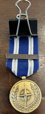 Afghanistan US Army In-Country Temporary Presentation Medal - NATO with ...