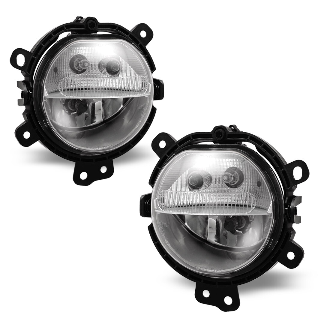 Pair Fog Lights For 2014-2017 MINI COOPER Front Bumper Clear Lens ...