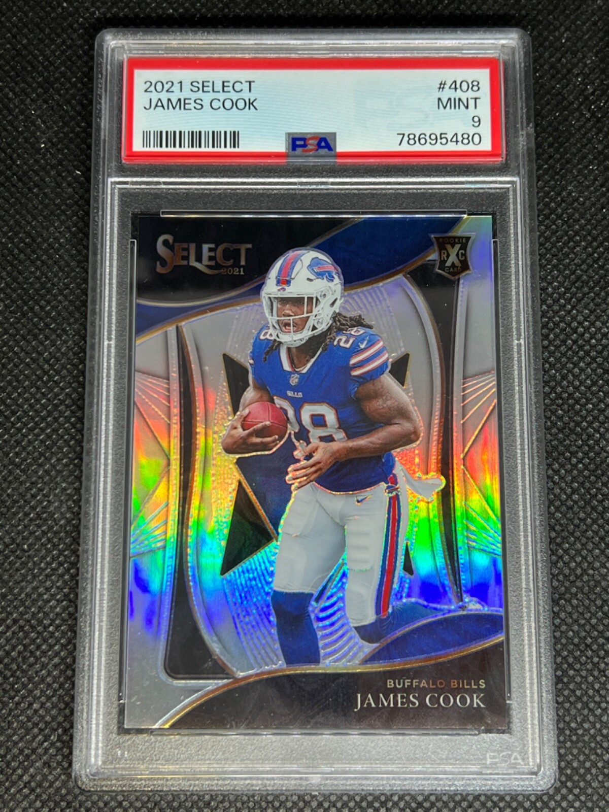 2021 Panini Select - 2022 XRC Prizm #408 James Cook (RC) for sale ...