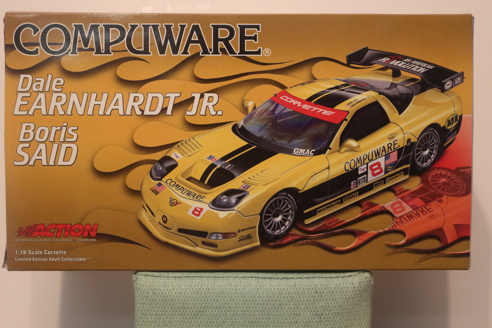 Dale Earnhardt Jr Boris Said #8 Compuware C5-R 2004 Corvette Signature ...