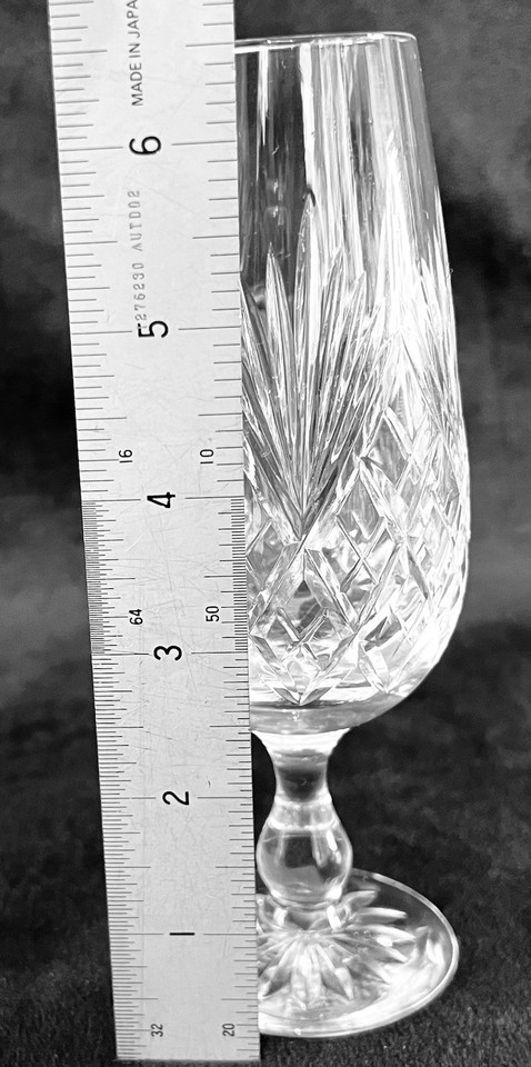 Royal Doulton Crystal “JUNO” Vintage Cut Crystal Champagne Flute | eBay UK