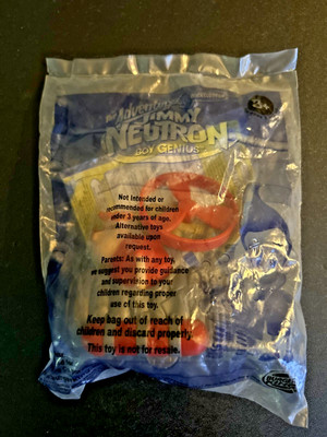 NEW 2002 Burger King Nickelodeon Jimmy Neutron Boy Genius Toy | eBay