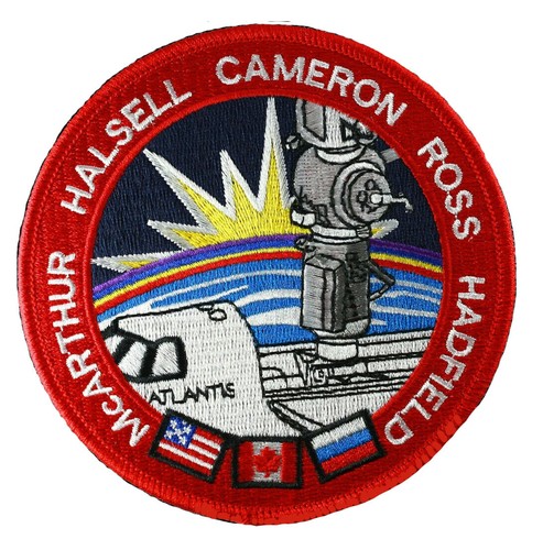 STS-74 NASA Shuttle Mission Flight Astronaut Crew Space Patch | eBay