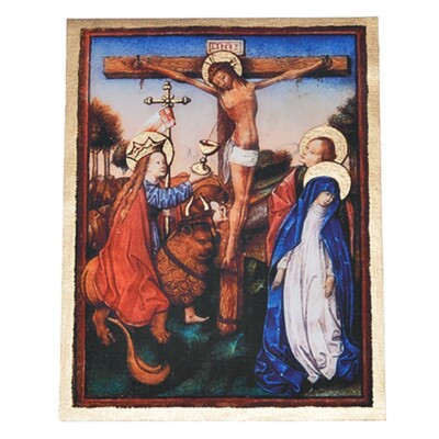 Indiana Jones Replica Prop - Medieval Crucifixion Painting (canvas ...