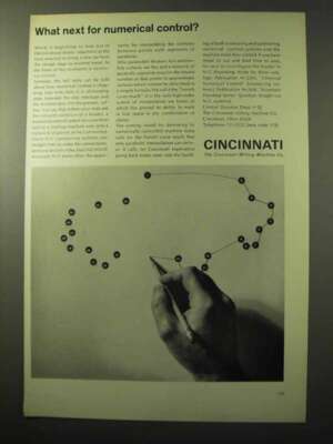 1964 Cincinnati Milling Machine Ad - Numerical Control | eBay