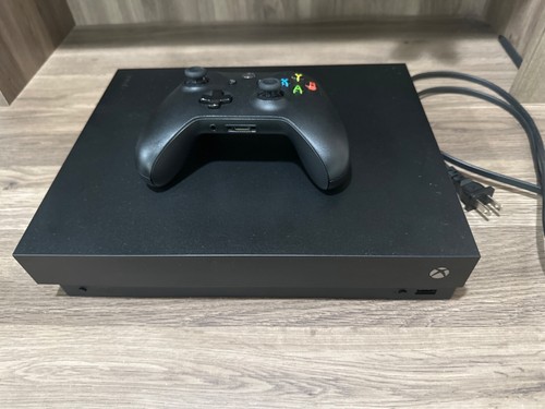 Xbox One X [500gb] - Black Console, Includes 4 Games & Controller ...
