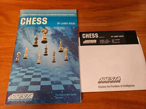 CHESS by LARRY ATKIN for Atari 400 / 800 | eBay