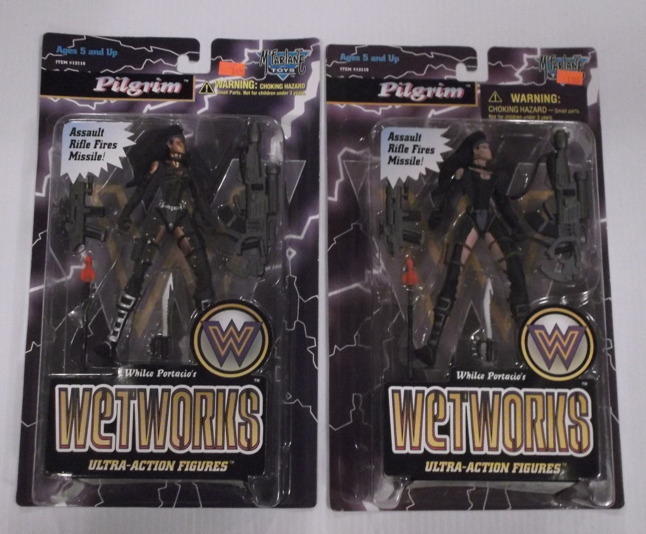 Spawn McFarlane Toys Whilce Portacio's WetWorks Series 2 1996 Lot of 2 ...