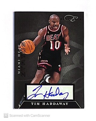 2010-11 Elite Black Box Status Signatures /99 Tim Hardaway #180 Auto ...