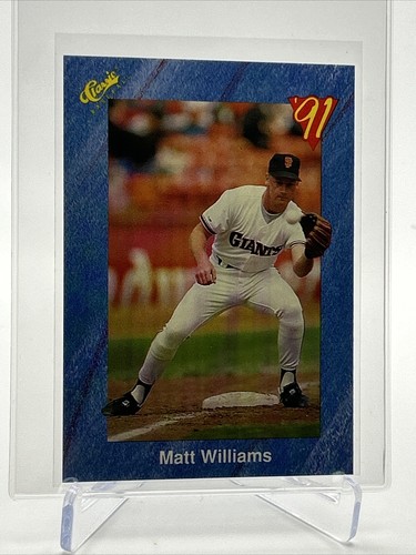 1991 Classic Matt Williams Baseball Card #T8 Mint FREE SHIPPING | eBay