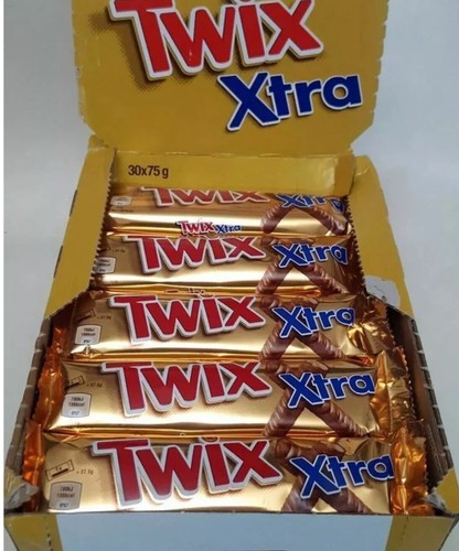 Twix Extra chocolate 75g. X 10 / 20 / 30 packs Bars Best Offer. DATE ...