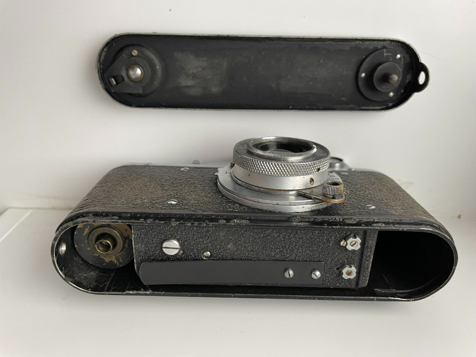 ZORKI 1 industar 22 lens soviet USSR angefinder film camera copy of ...