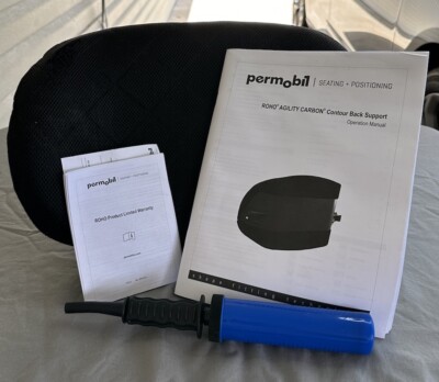 Roho Agility Carbon Fiber Wheelchair Backrest 16” Wide w/mounting ...