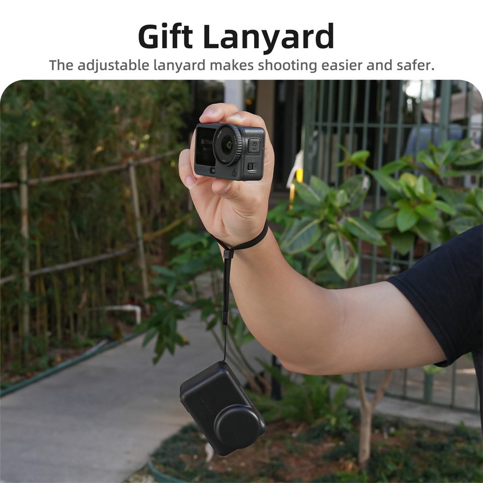 New Camera Portable Mini Storage Case with Hand Strap for DJI ACTION 6/ ...