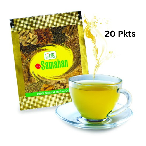 Samahan Ayurvedic Natural Herbal Drink Tea (20pcs) For Cold Cough ...