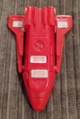 1985 Kelloggs Premium Cereal Transformer StarBot Space Shuttle Plastic ...