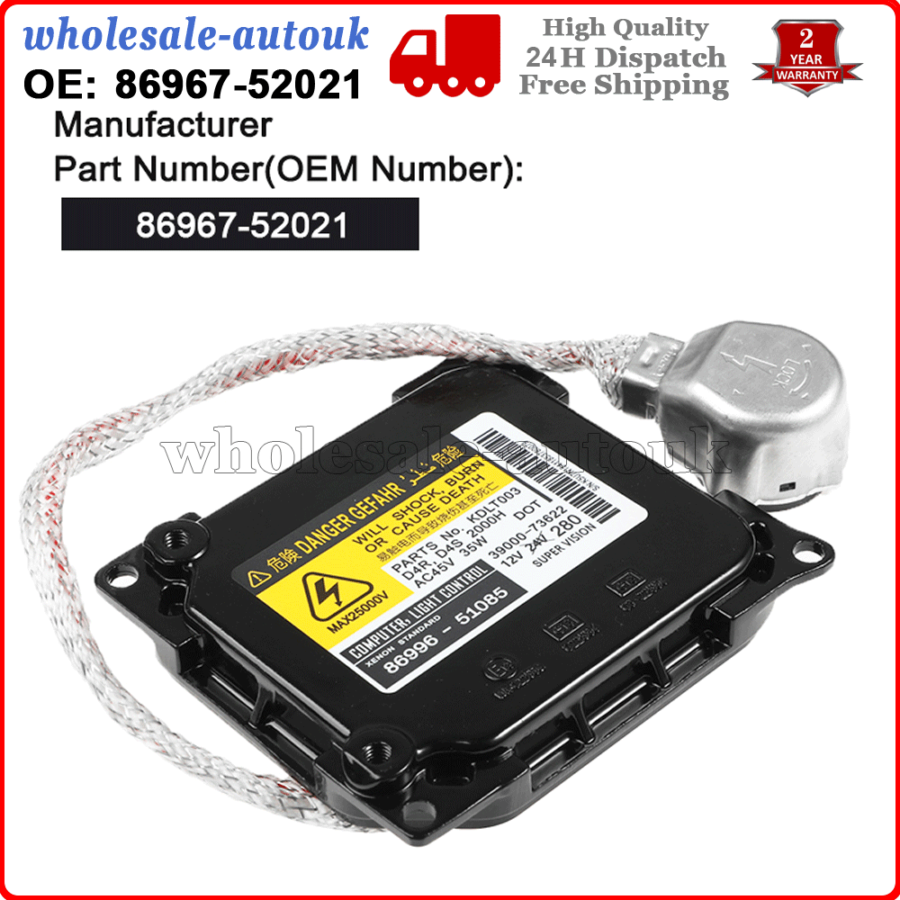 2x For Toyota Lexus 05-17 HID Xenon Headlight Ballast Control Module ...