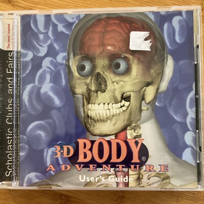 1995 3D Body Adventure User’s Guide PC Game CD ROM Homeschool Anatomy ...