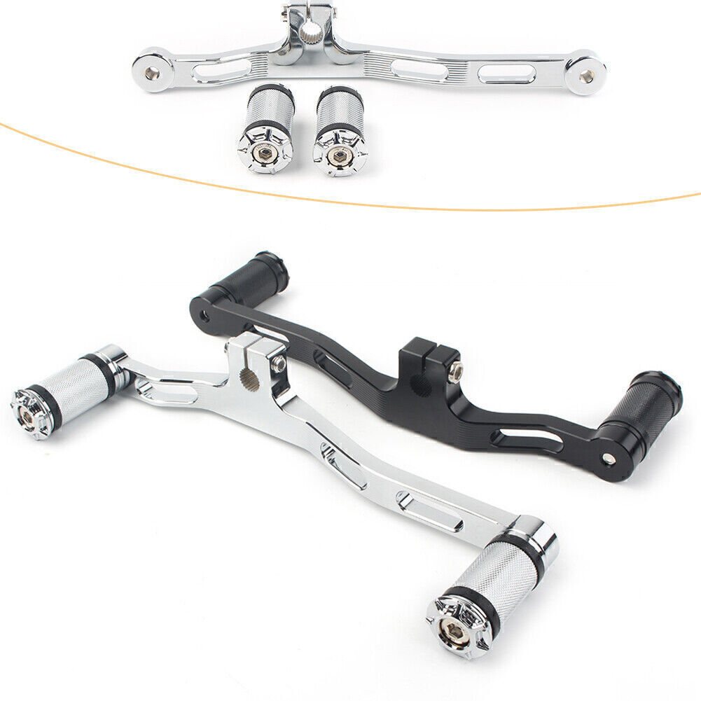 CNC Front&Rear Gear Shift Lever Fit Harley Dyna 91 -17 FXD w/ Mid ...