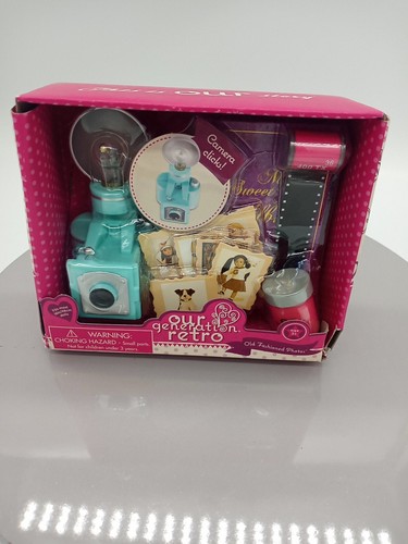 Battat Our Generation Retro Old Fashioned Photos Camera Photography Set ...