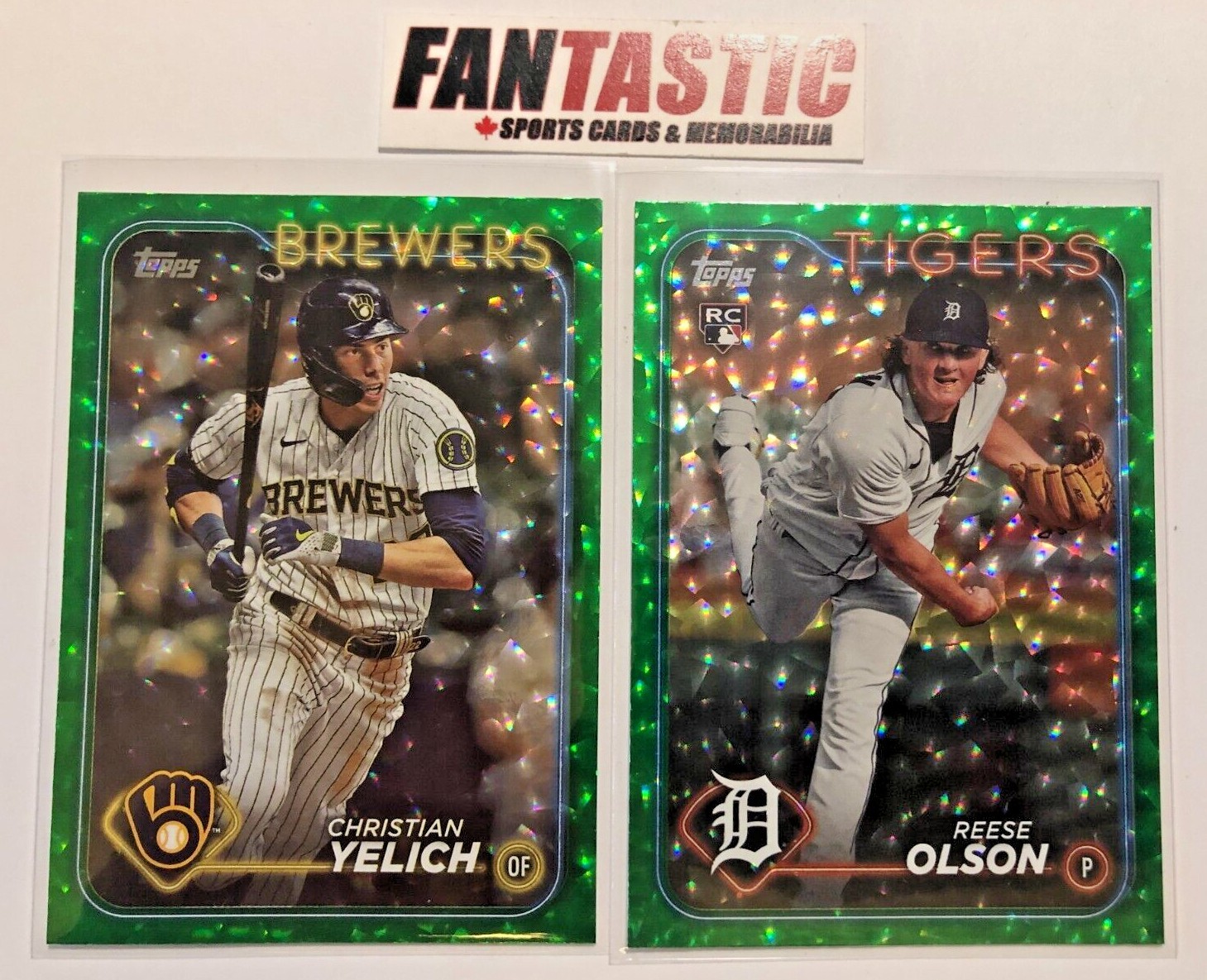 Green Foilboard /499 Parallel Card YOU PICK 2024 Topps Series 1 | eBay