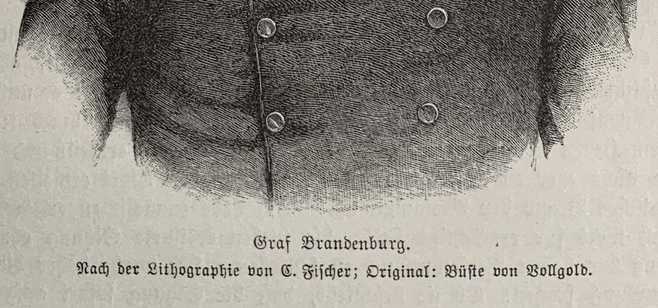 Friedrich Wilhelm Graf von Brandenburg - preußischer Ministerpräsident ...