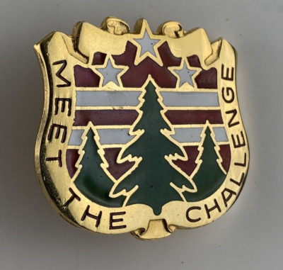 US Military DUI Unit Crest Pin 124th Regional Support Command MEET THE ...