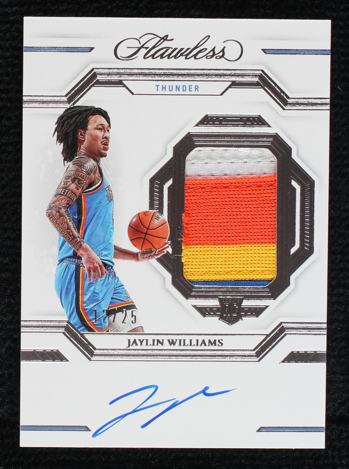 2022-23 Panini Flawless - Signature Prime Materials #SPA-JYW Jaylin ...