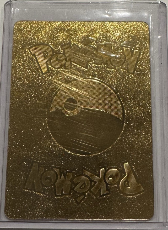 Pokemon Charizard V 220HP Gold Foil Fan Art Card 079/073 | eBay