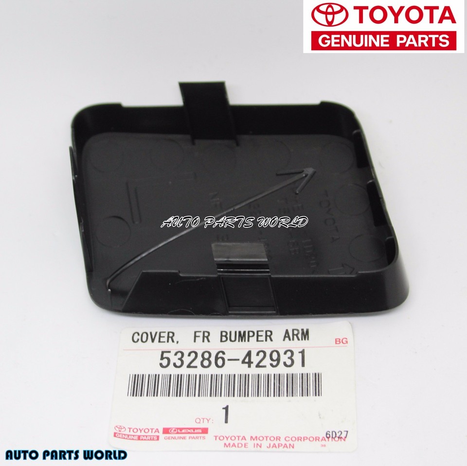 NEW GENUINE OEM TOYOTA 06-08 RAV4 LEFT DRIVER FRONT BUMPER ARM COVER ...