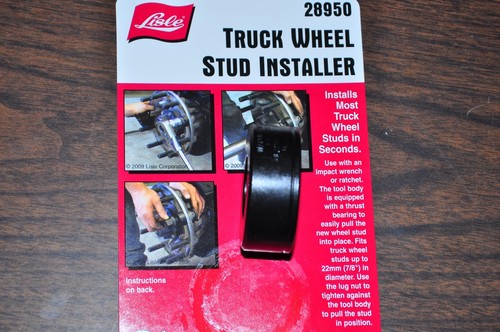 TRUCK WHEEL STUD INSTALLER LISLE 28950 MADE IN USA | eBay