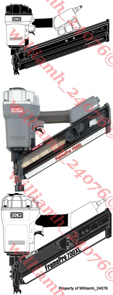 Senco FramePro 701-XP 702-XP 751 752 BF0203 + BF0212 + BF0204 Parts | eBay